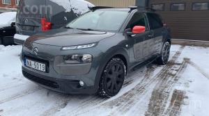 Pelēks Citroen C4 Cactus 2014 Rīga, ar dzinēja tilpumu 1.60 L un nobraukumu 305 tūkst. km par 4800 €, foto  vietnē AUTOMOTO.COM.LV