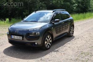 Pelēks Citroen C4 Cactus 2016 Jelgava, ar dzinēja tilpumu 1.20 L un nobraukumu 145 tūkst. km par 6690 €, foto  vietnē AUTOMOTO.COM.LV