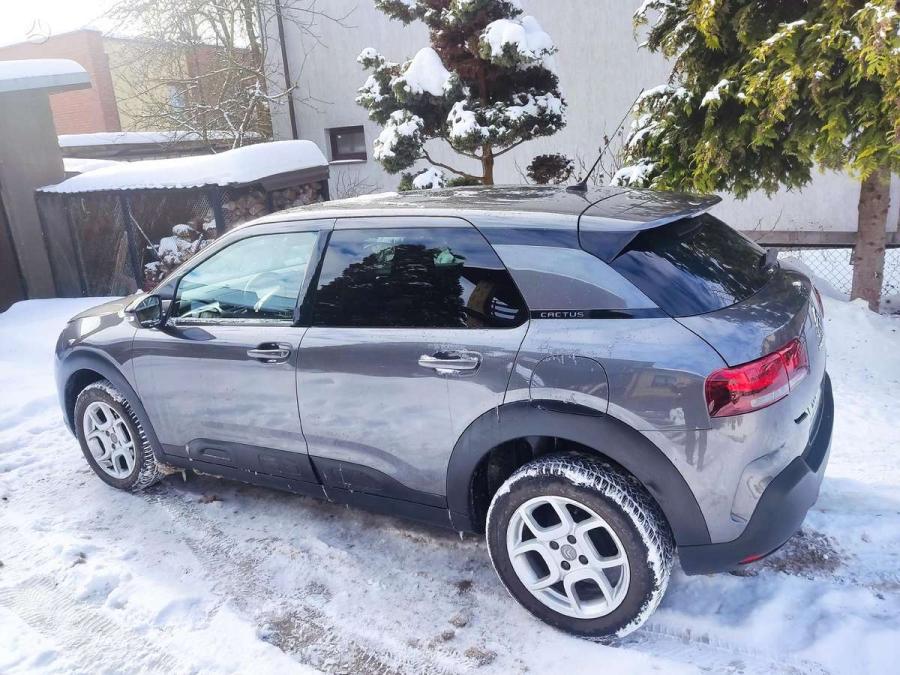 Pelēks Citroen C4 Cactus 2019 Kauņa, ar dzinēja tilpumu 1.50 L un nobraukumu 115 tūkst. km par 7150 €, foto 10 vietnē AUTOMOTO.COM.LV