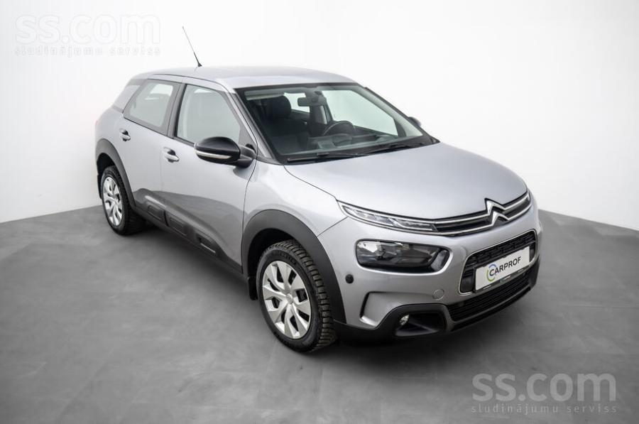 Grey Citroen C4 Cactus 2019 in Tallinn, with an engine capacity of 1.50 L and mileage of 72 thousand km for 10999 €, photo 4 on AUTOMOTO.COM.LV