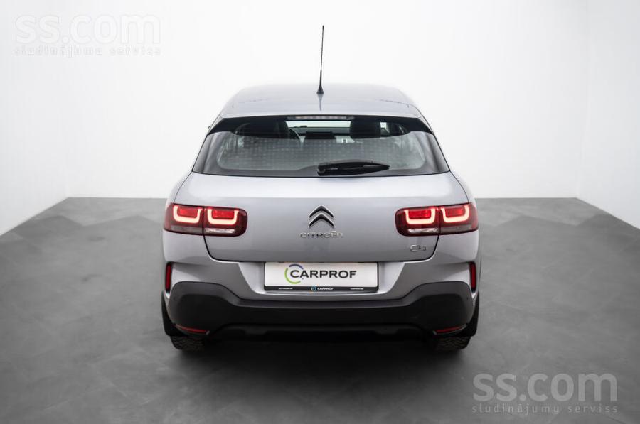Grey Citroen C4 Cactus 2019 in Tallinn, with an engine capacity of 1.50 L and mileage of 72 thousand km for 10999 €, photo 6 on AUTOMOTO.COM.LV