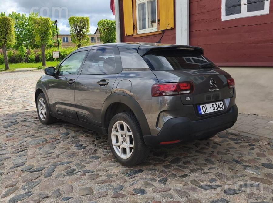 Pelēks Citroen C4 Cactus 2019 Jelgava, ar dzinēja tilpumu 1.20 L un nobraukumu 0 tūkst. km par 6990 €, foto 3 vietnē AUTOMOTO.COM.LV