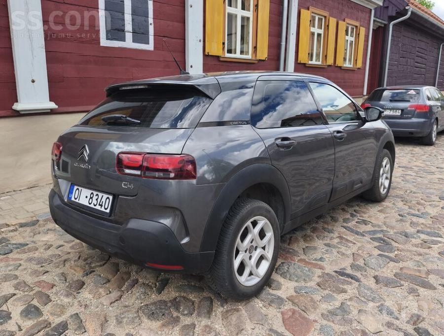 Pelēks Citroen C4 Cactus 2019 Jelgava, ar dzinēja tilpumu 1.20 L un nobraukumu 0 tūkst. km par 6990 €, foto 4 vietnē AUTOMOTO.COM.LV