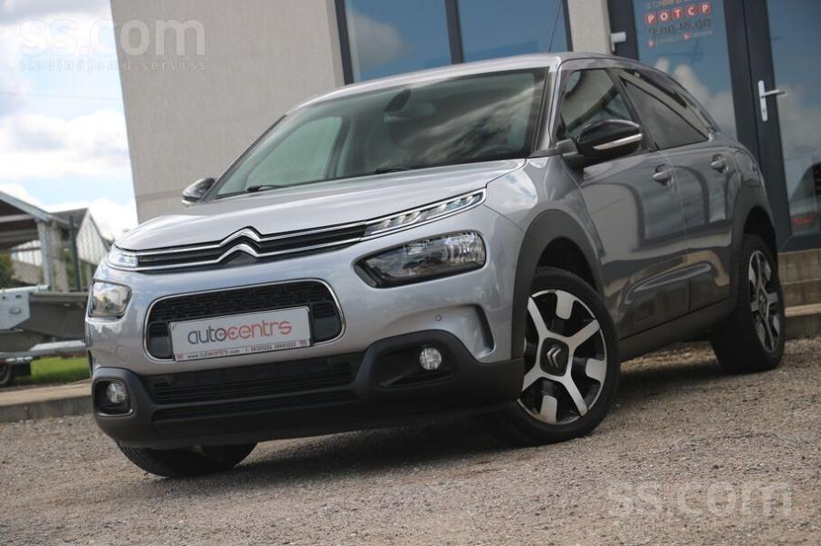 Pelēks Citroen C4 Cactus 2019 Tukums, ar dzinēja tilpumu 1.20 L un nobraukumu 84 tūkst. km par 8889 €, foto 1 vietnē AUTOMOTO.COM.LV