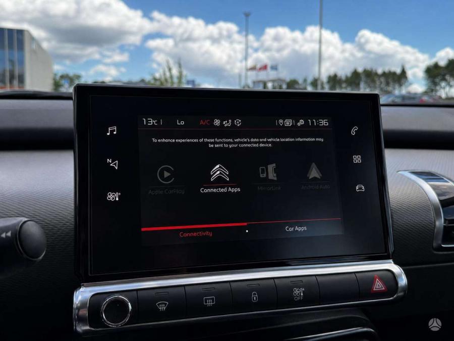 Pelēks Citroen C4 Cactus 2019 Viļņa, ar dzinēja tilpumu 1.20 L un nobraukumu 146 tūkst. km par 6800 €, foto 23 vietnē AUTOMOTO.COM.LV