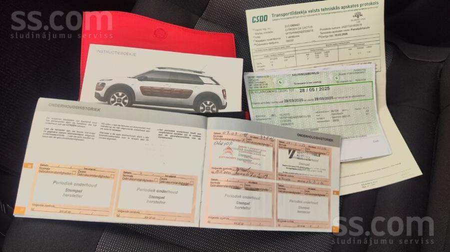 Citroen C4 Cactus 2015 in Jelgava, with an engine capacity of 1.20 L and mileage of 0 thousand km for 8450 €, photo 26 on AUTOMOTO.COM.LV