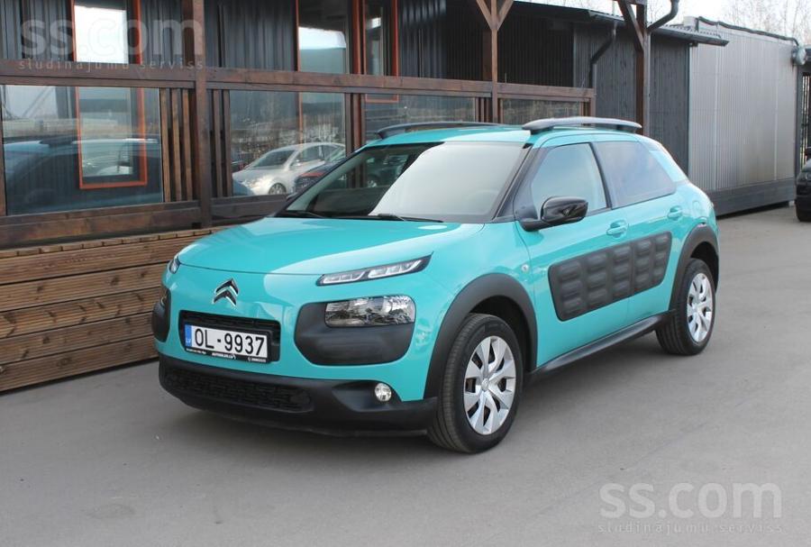 Citroen C4 Cactus 2016 Rīga, ar dzinēja tilpumu 1.20 L un nobraukumu 0 tūkst. km par 6950 €, foto 1 vietnē AUTOMOTO.COM.LV