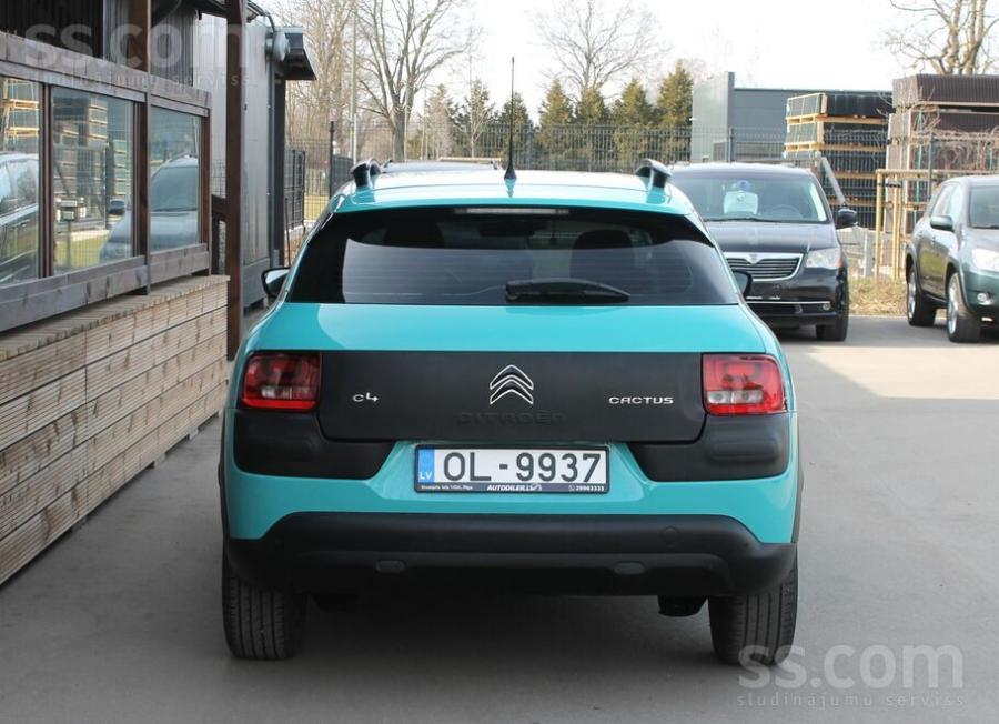 Citroen C4 Cactus 2016 Rīga, ar dzinēja tilpumu 1.20 L un nobraukumu 0 tūkst. km par 6950 €, foto 3 vietnē AUTOMOTO.COM.LV