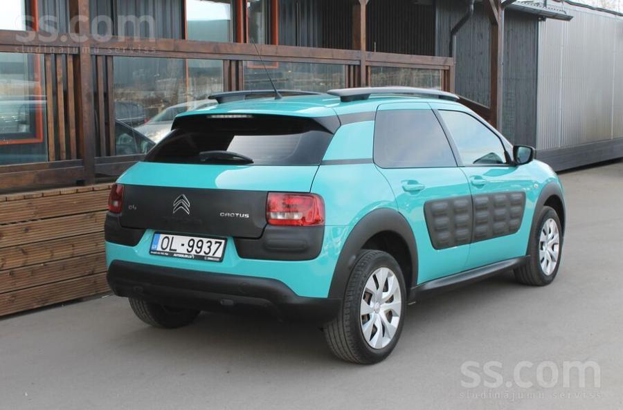 Citroen C4 Cactus 2016 Rīga, ar dzinēja tilpumu 1.20 L un nobraukumu 0 tūkst. km par 6950 €, foto 4 vietnē AUTOMOTO.COM.LV