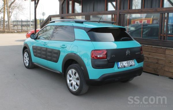 Citroen C4 Cactus 2016 in Riga, with an engine capacity of 1.20 L and mileage of 0 thousand km for 6950 €, photo 6 on AUTOMOTO.COM.LV