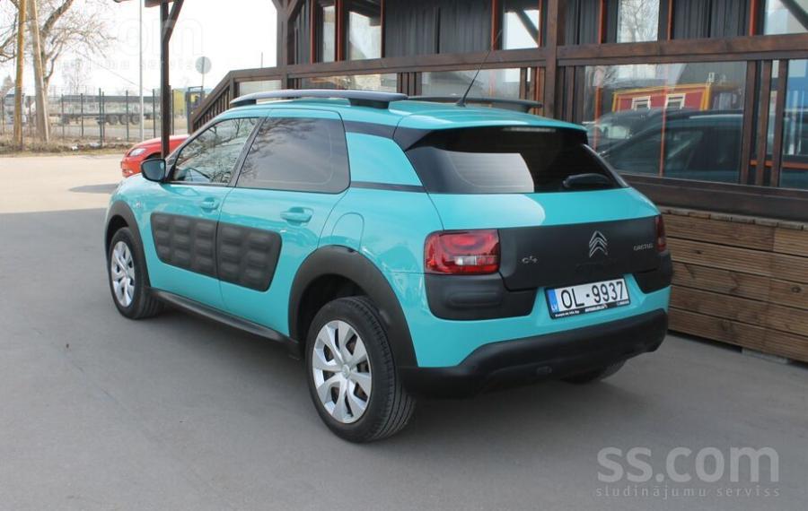 Citroen C4 Cactus 2016 Rīga, ar dzinēja tilpumu 1.20 L un nobraukumu 0 tūkst. km par 6950 €, foto 7 vietnē AUTOMOTO.COM.LV