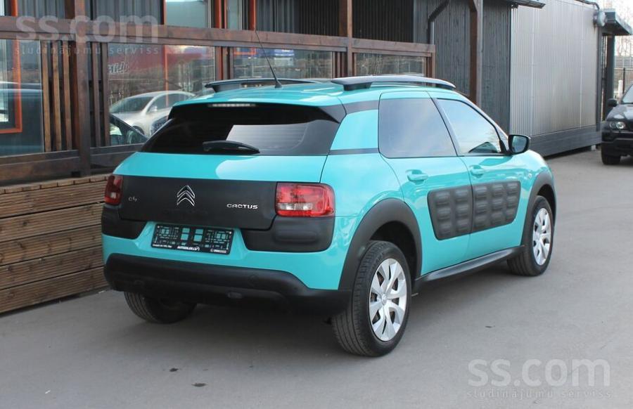 Citroen C4 Cactus 2016 Rīga, ar dzinēja tilpumu 1.20 L un nobraukumu 0 tūkst. km par 6950 €, foto 9 vietnē AUTOMOTO.COM.LV