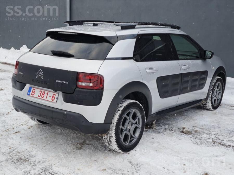 Citroen C4 Cactus 2016 Ogre, ar dzinēja tilpumu 1.20 L un nobraukumu 138 tūkst. km par 4995 €, foto 6 vietnē AUTOMOTO.COM.LV
