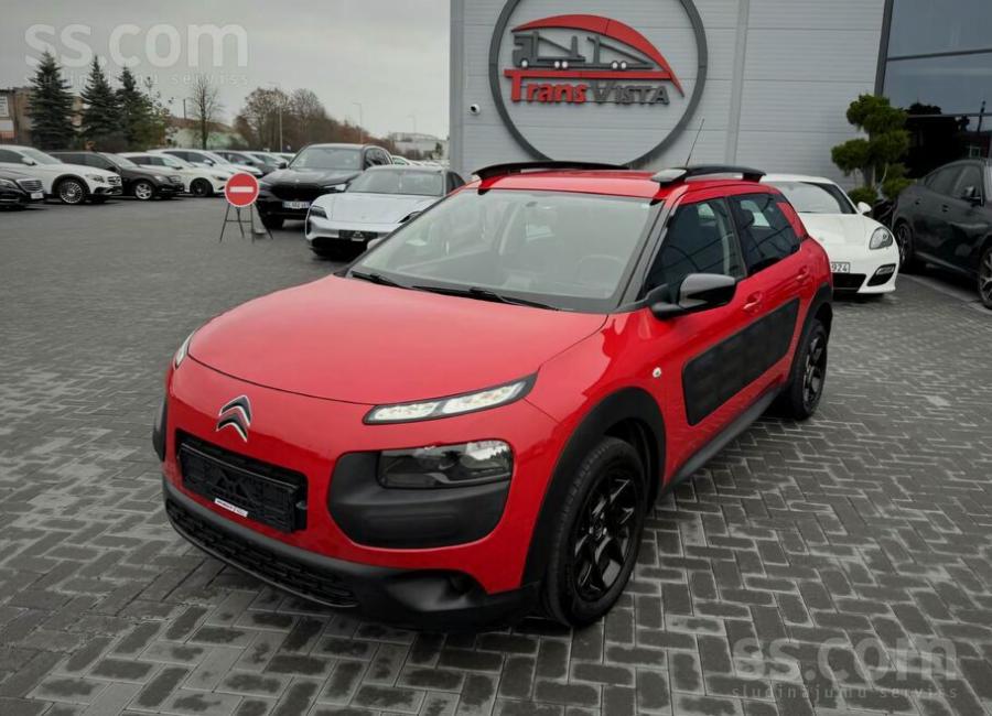 Red Citroen C4 Cactus 2015 in Telschi, with an engine capacity of 1.20 L and mileage of 193 thousand km for 4699 €, photo 3 on AUTOMOTO.COM.LV