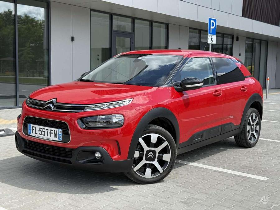 Sarkans Citroen C4 Cactus 2019 Viļņa, ar dzinēja tilpumu 1.20 L un nobraukumu 97 tūkst. km par 8500 €, foto 11 vietnē AUTOMOTO.COM.LV