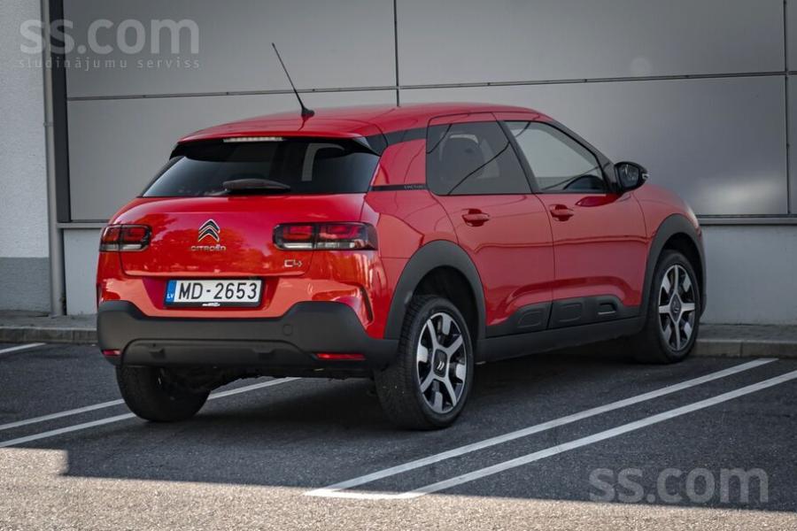 Sarkans Citroen C4 Cactus 2019 Rīga, ar dzinēja tilpumu 1.20 L un nobraukumu 133 tūkst. km par 7990 €, foto 5 vietnē AUTOMOTO.COM.LV