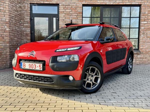 Red Citroen C4 Cactus 2014 in Jelgava, with an engine capacity of 1.20 L and mileage of 0 thousand km for 6500 €, photo 1 on AUTOMOTO.COM.LV