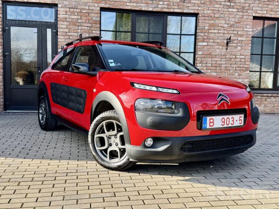 Red Citroen C4 Cactus 2014 in Jelgava, with an engine capacity of 1.20 L and mileage of 0 thousand km for 6500 €, photo 2 on AUTOMOTO.COM.LV