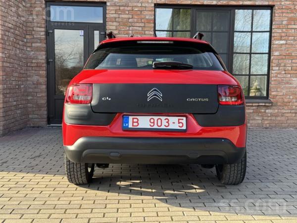 Red Citroen C4 Cactus 2014 in Jelgava, with an engine capacity of 1.20 L and mileage of 0 thousand km for 6500 €, photo 8 on AUTOMOTO.COM.LV