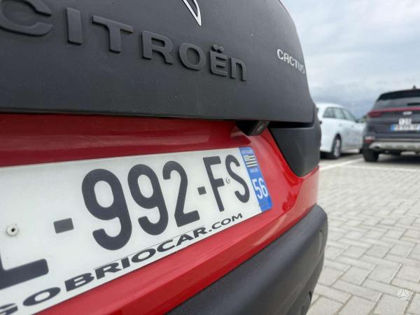 Sarkans Citroen C4 Cactus 2014 Tauragė, ar dzinēja tilpumu 1.20 L un nobraukumu 120 tūkst. km par 4500 €, foto 7 vietnē AUTOMOTO.COM.LV