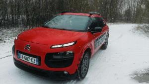 Sarkans Citroen C4 Cactus 2015 Anykščiai, ar dzinēja tilpumu 1.20 L un nobraukumu 117 tūkst. km par 3200 €, foto  vietnē AUTOMOTO.COM.LV