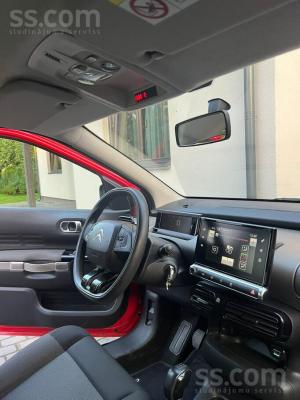 Red Citroen C4 Cactus 2015 in Cesis, with an engine capacity of 1.20 L and mileage of 167 thousand km for 5250 €, photo 11 on AUTOMOTO.COM.LV