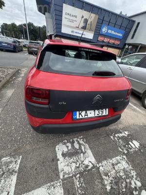 Sarkans Citroen C4 Cactus 2015 Rīga, ar dzinēja tilpumu 1.60 L un nobraukumu 268 tūkst. km par 3500 €, foto 15 vietnē AUTOMOTO.COM.LV