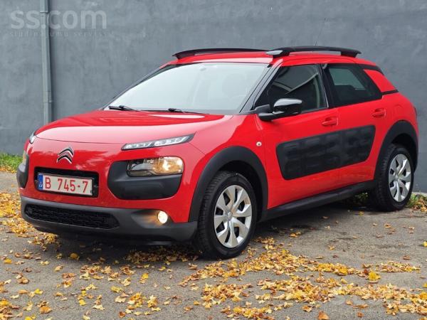 Ситроен C4 Кактус 2015 в Огре на AUTOMOTO.COM.LV Красный Ситроен C4 Кактус 2015 в Огре, объемом двигателя 1.20 л и пробегом 128 тыс. км за 4990 €, фото 4 на AUTOMOTO.COM.LV