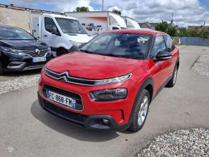 Sarkans Citroen C4 Cactus 2018 Tauragė, ar dzinēja tilpumu 1.20 L un nobraukumu 121 tūkst. km par 6900 €, foto  vietnē AUTOMOTO.COM.LV