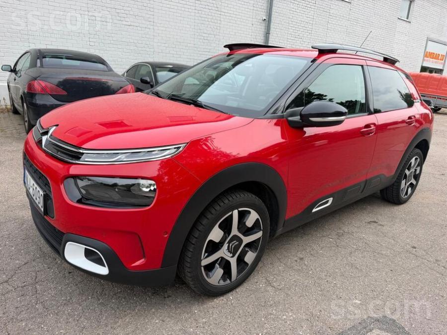 Sarkans Citroen C4 Cactus 2018 Rīga, ar dzinēja tilpumu 1.20 L un nobraukumu 113 tūkst. km par 8500 €, foto 4 vietnē AUTOMOTO.COM.LV