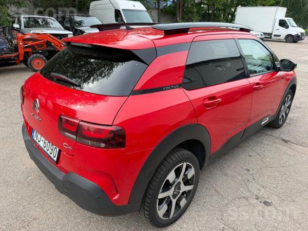 Sarkans Citroen C4 Cactus 2018 Rīga, ar dzinēja tilpumu 1.20 L un nobraukumu 113 tūkst. km par 8500 €, foto 4 vietnē AUTOMOTO.COM.LV