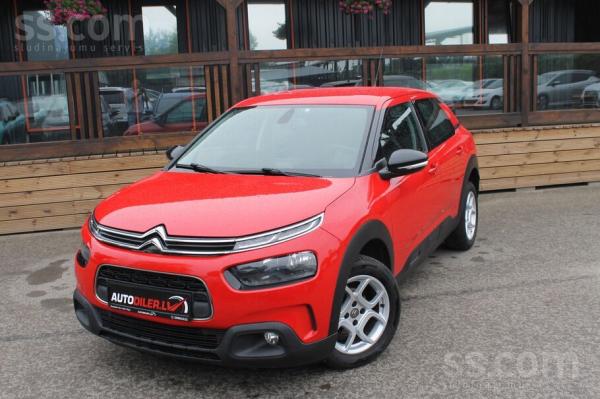 Sarkans Citroen C4 Cactus 2018 Rīga, ar dzinēja tilpumu 1.20 L un nobraukumu 0 tūkst. km par 8850 €, foto 1 vietnē AUTOMOTO.COM.LV