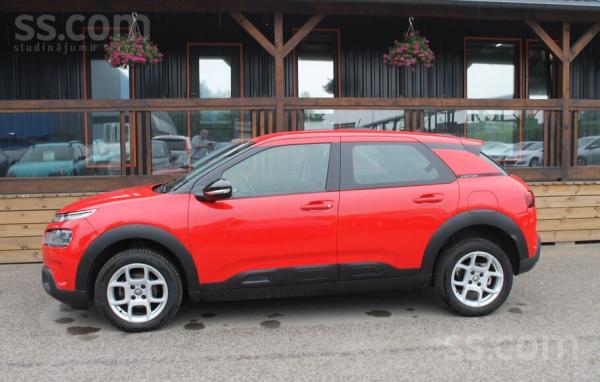 Sarkans Citroen C4 Cactus 2018 Rīga, ar dzinēja tilpumu 1.20 L un nobraukumu 0 tūkst. km par 8850 €, foto 3 vietnē AUTOMOTO.COM.LV