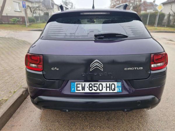Violets Citroen C4 Cactus 2016 Tauragė, ar dzinēja tilpumu 1.60 L un nobraukumu 217 tūkst. km par 4650 €, foto 5 vietnē AUTOMOTO.COM.LV