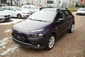 Violets Citroen C4 Cactus 2016 Liepāja, ar dzinēja tilpumu 1.20 L un nobraukumu 142 tūkst. km par 6200 €, foto  vietnē AUTOMOTO.COM.LV