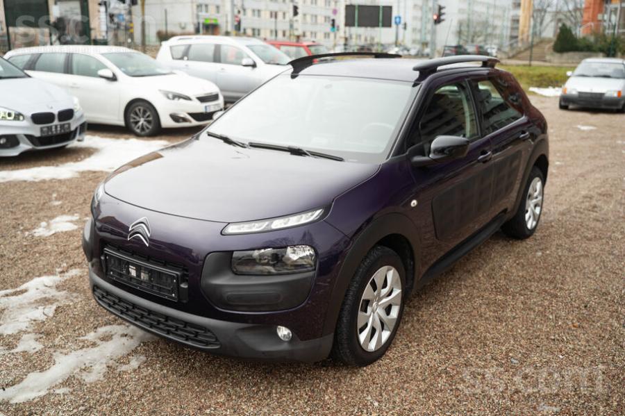 Violets Citroen C4 Cactus 2016 Liepāja, ar dzinēja tilpumu 1.20 L un nobraukumu 142 tūkst. km par 5800 €, foto 1 vietnē AUTOMOTO.COM.LV