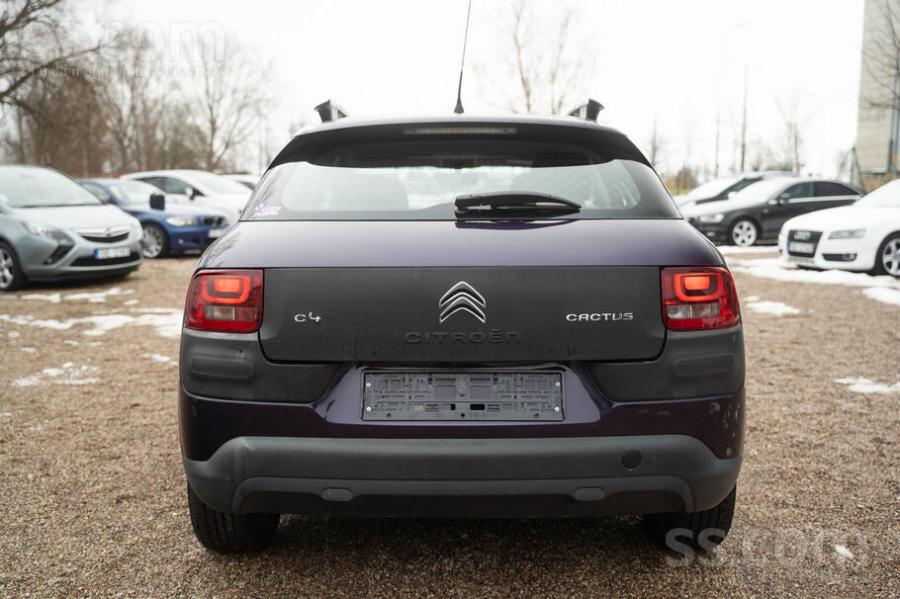 Violets Citroen C4 Cactus 2016 Liepāja, ar dzinēja tilpumu 1.20 L un nobraukumu 142 tūkst. km par 5800 €, foto 7 vietnē AUTOMOTO.COM.LV