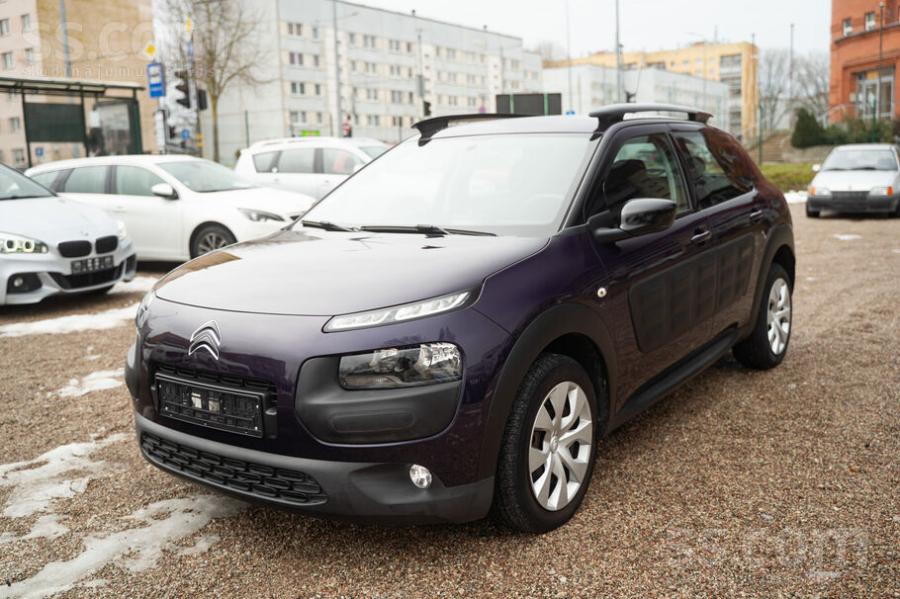 Violets Citroen C4 Cactus 2016 Liepāja, ar dzinēja tilpumu 1.20 L un nobraukumu 142 tūkst. km par 5800 €, foto 10 vietnē AUTOMOTO.COM.LV