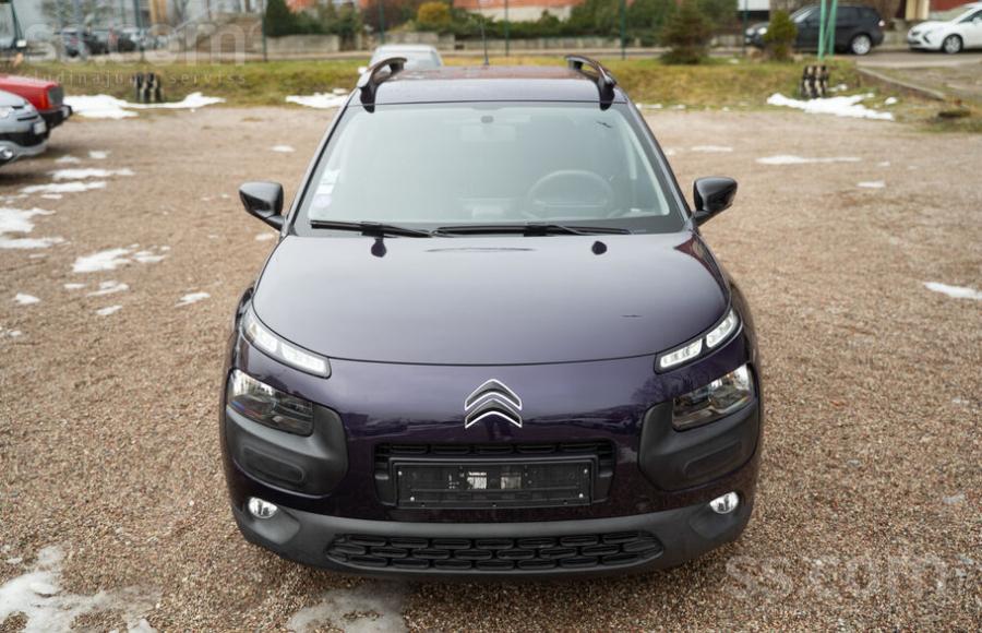 Violets Citroen C4 Cactus 2016 Liepāja, ar dzinēja tilpumu 1.20 L un nobraukumu 142 tūkst. km par 5800 €, foto 14 vietnē AUTOMOTO.COM.LV
