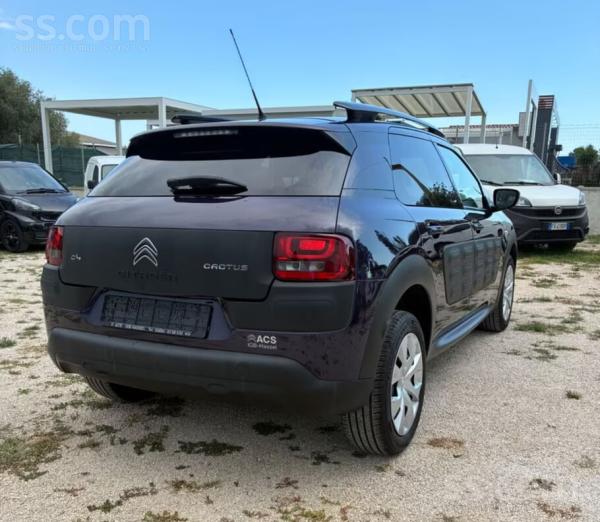Violet Citroen C4 Cactus 2018 in Ogre, with an engine capacity of 1.40 L and mileage of 79 thousand km for 6995 €, photo 4 on AUTOMOTO.COM.LV