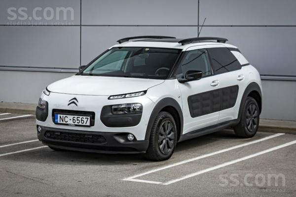 Balts Citroen C4 Cactus 2015 Rīga, ar dzinēja tilpumu 1.60 L un nobraukumu 0 tūkst. km par 5950 €, foto 1 vietnē AUTOMOTO.COM.LV