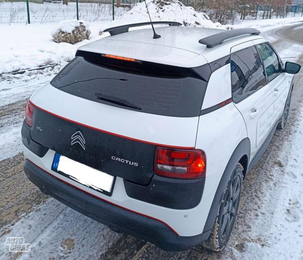Balts Citroen C4 Cactus 2016 Viļņa, ar dzinēja tilpumu 1.60 L un nobraukumu 224 tūkst. km par 4950 €, foto 2 vietnē AUTOMOTO.COM.LV