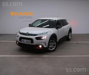 White Citroen C4 Cactus 2020 in Riga, with an engine capacity of 1.50 L and mileage of 98 thousand km for 8477 €, photo 1 on AUTOMOTO.COM.LV