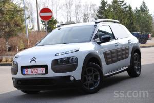Balts Citroen C4 Cactus 2015 Rīga, ar dzinēja tilpumu 1.20 L un nobraukumu 101 tūkst. km par 5490 €, foto  vietnē AUTOMOTO.COM.LV