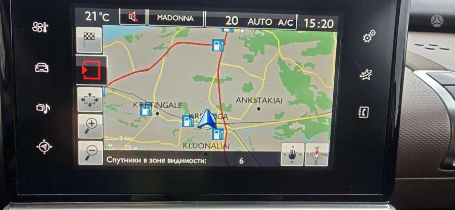 Белый Ситроен C4 Кактус 2016 в Кретинга, объемом двигателя 1.56 л и пробегом 167 тыс. км за 5650 €, фото 6 на AUTOMOTO.COM.LV