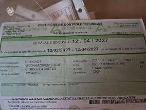 Белый Ситроен C4 Кактус 2017 в Шяуляй, объемом двигателя 1.20 л и пробегом 203 тыс. км за 4750 €, фото 23 на AUTOMOTO.COM.LV