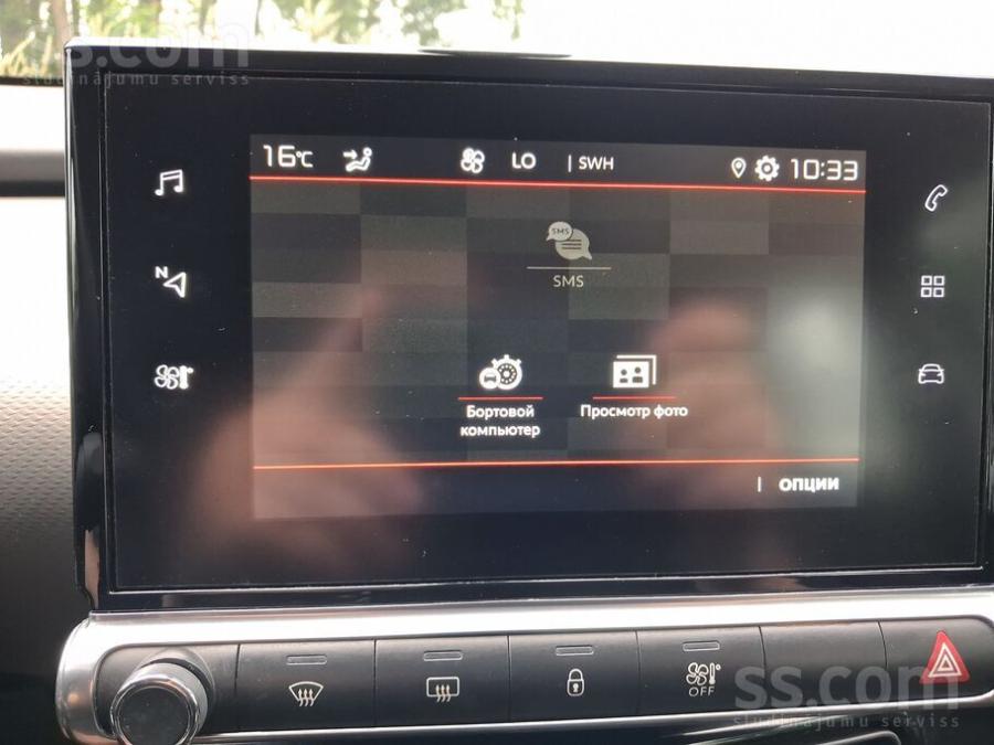Белый Ситроен C4 Кактус 2018 в Рига, объемом двигателя 1.20 л и пробегом 136 тыс. км за 9000 €, фото 17 на AUTOMOTO.COM.LV