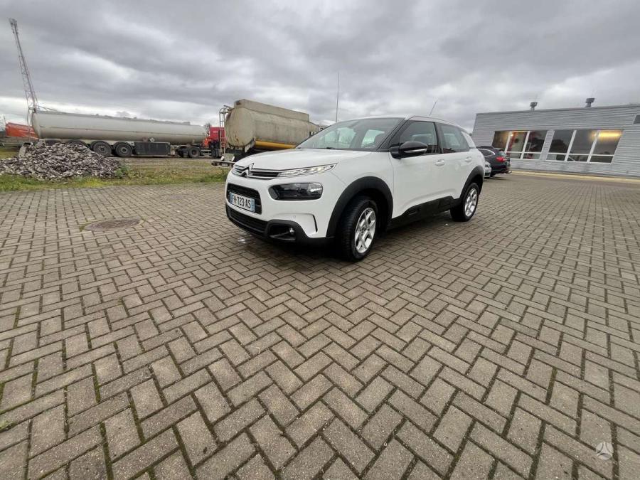 Balts Citroen C4 Cactus 2019 Tauragė, ar dzinēja tilpumu 1.50 L un nobraukumu 191 tūkst. km par 5300 €, foto 1 vietnē AUTOMOTO.COM.LV
