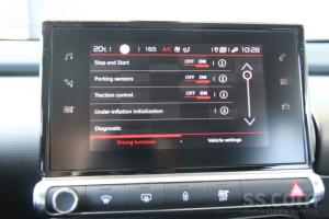 White Citroen C4 Cactus 2019 in Riga, with an engine capacity of 1.20 L and mileage of 129 thousand km for 5990 €, photo 19 on AUTOMOTO.COM.LV
