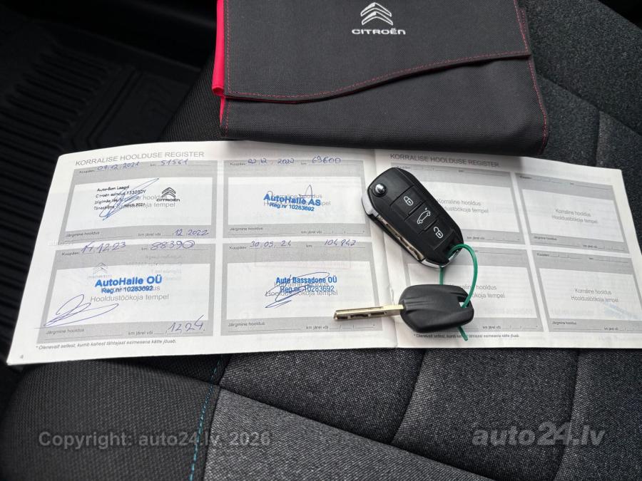 Balts Citroen C4 Cactus 2020 Paide, ar dzinēja tilpumu 1.50 L un nobraukumu 130 tūkst. km par 7890 €, foto 28 vietnē AUTOMOTO.COM.LV